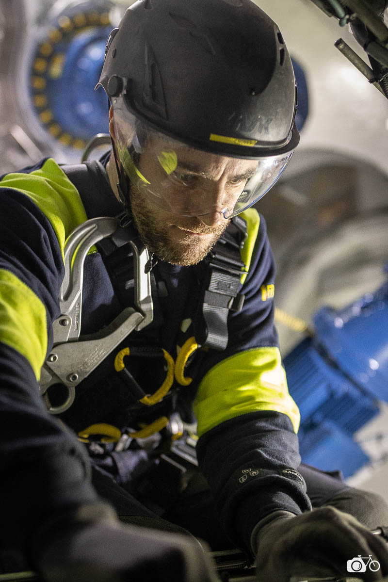 Reportage éolien, intervention avec les équipes Maser Engineering